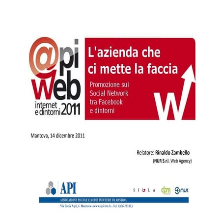 Conferenza Apiweb del 14/12/2011 | PPT