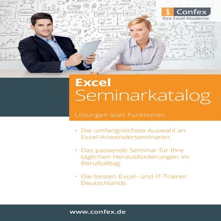 Confex Excel Seminarkatalog | PDF
