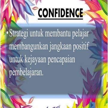 Confidence | PPT