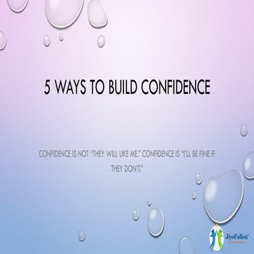 Confidence | PPT