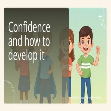 Confidence Confidence Presentation Confidence Presentation.pptx