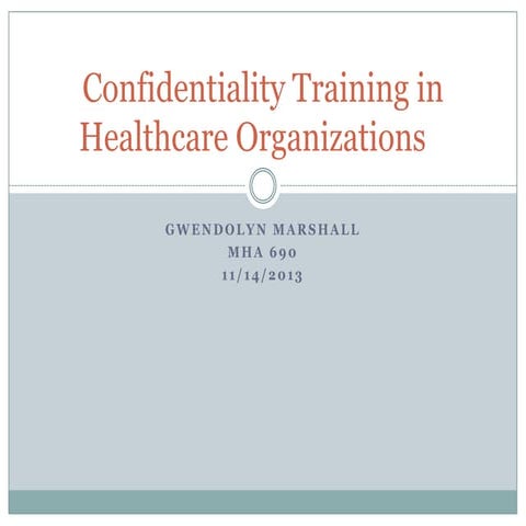 Patient confidentiality | PPTX