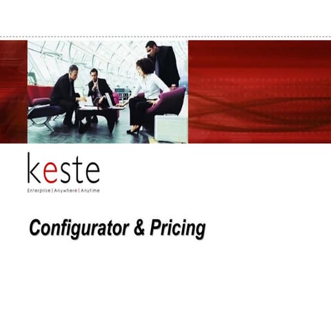 Oracle Configurator and Pricing Solution | PPT