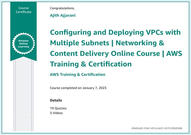 Configuring and Deploying VPCs with Multiple Subnets.pdf Configuring and Deploying VPCs with Multiple Subnets.pdf