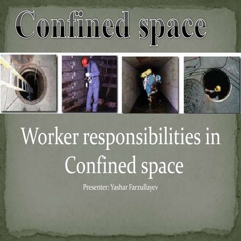 Confined space | PPT