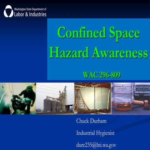 Confined space | PPT