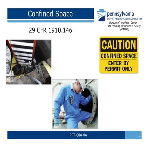Confined Space.ppt/Warning signs at entr | PPT