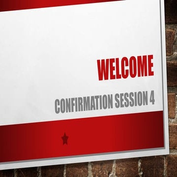 Confirmation - Session 5.pptx