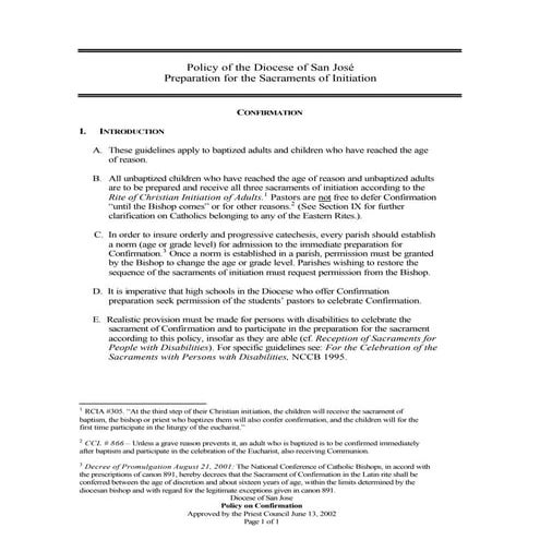 Confirmation 12 | PDF