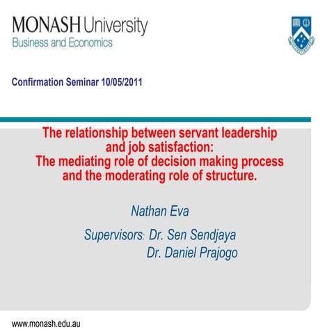 PhD Confirmation | PPTX