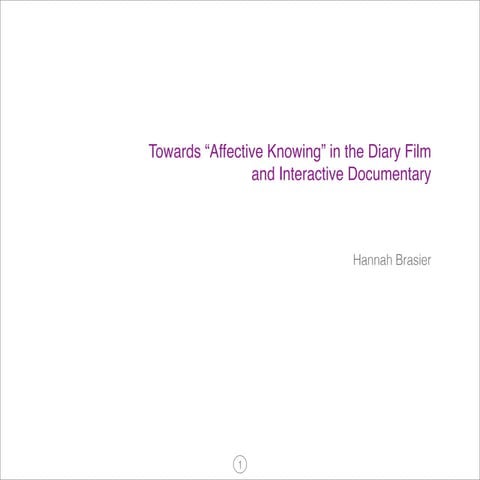 PhD confirmation presentation | PDF