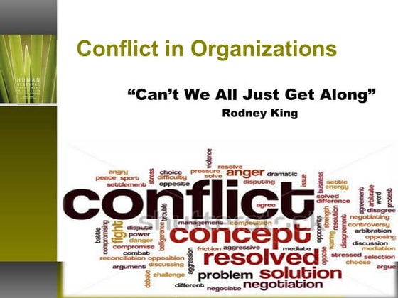 Conflict resolution (1) | PPT