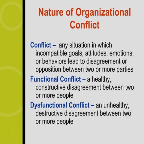 Types of Conflicts | PPTX