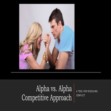 Conflict approach | PPT