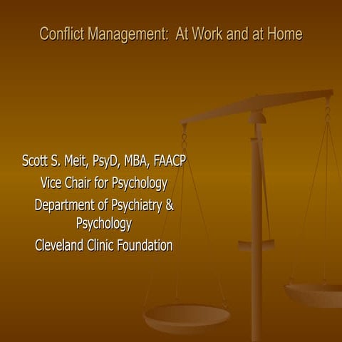 Conflict Management | PPT
