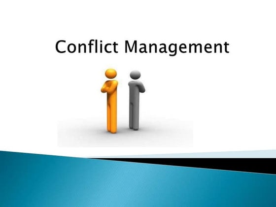 Conflict management | PPT