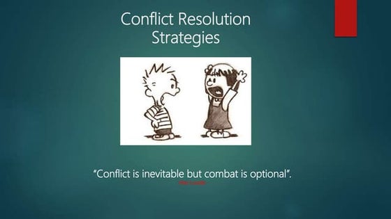 Conflict Styles Presentation | PPTX | Reptiles | Pets