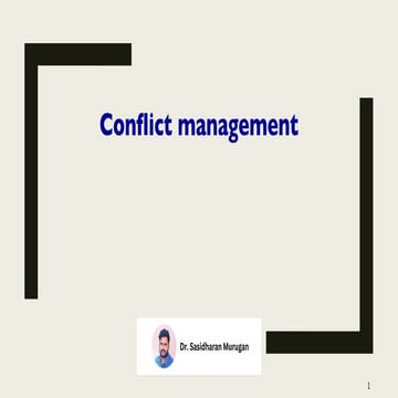 Understanding and Managing Conflict: Tools, Strategies, and Best ...