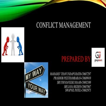 Conflict management | PPT