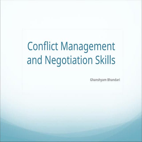Conflict Management and Negotiation Skills.ppt