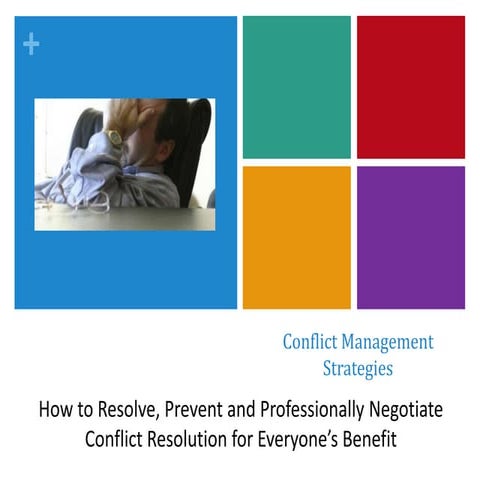 Conflict Resolution Samples 1 | PPTX