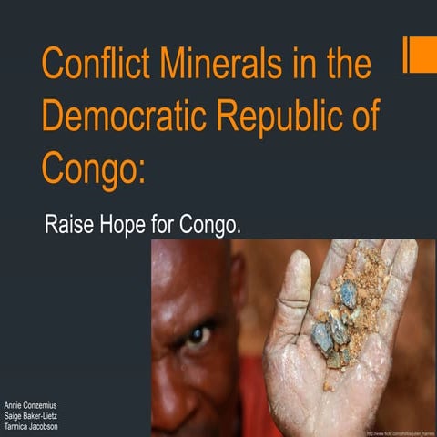 Conflict Minerals in the Democratic Republic of Congo.pptx