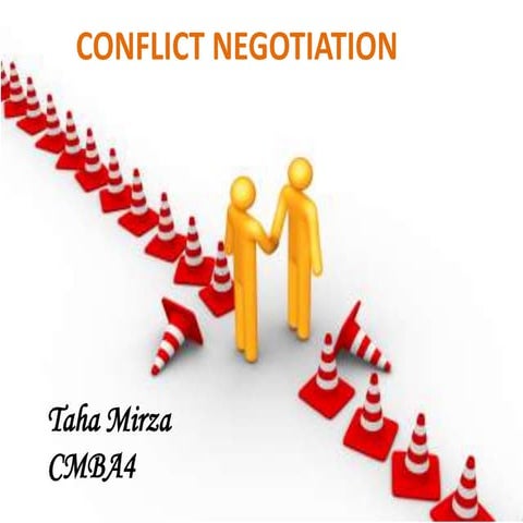 Conflict Negotiation | PPTX