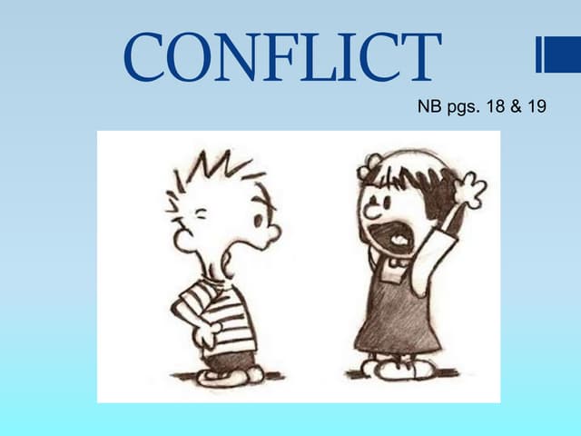 4 types of conflict | PPTX