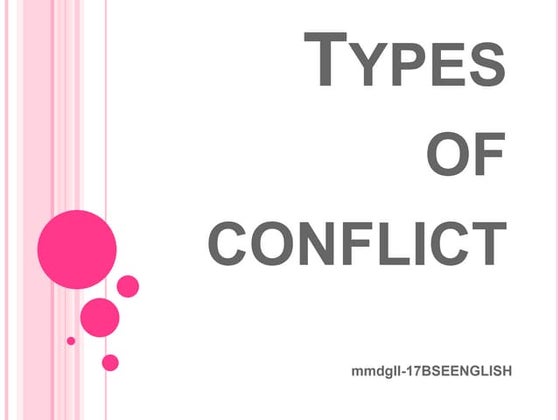 Literary conflict | PPT
