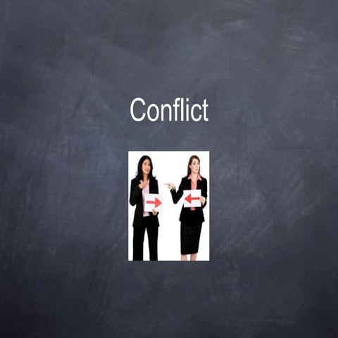 Conflict powerpoint | PPT | Drama | Genres