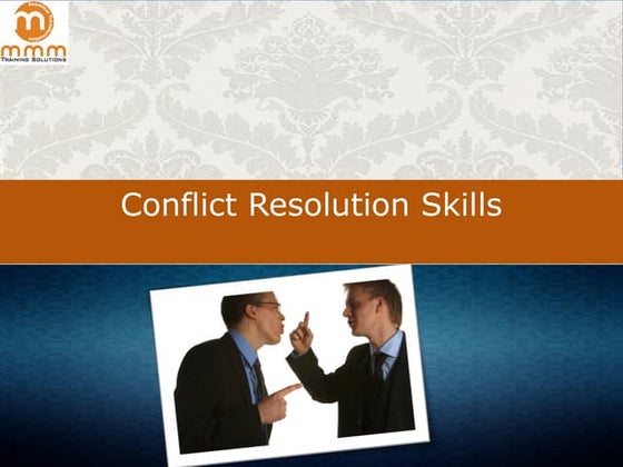 Conflict Resolution | PPT