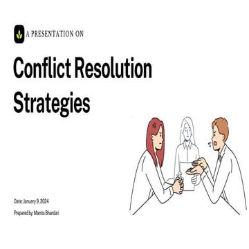 Conflict Resolution Strategies ppt- 3rd sem.pptx