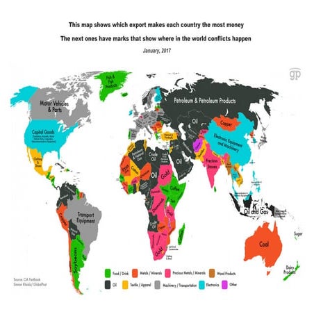 Conflicts & Resources World Map | PDF