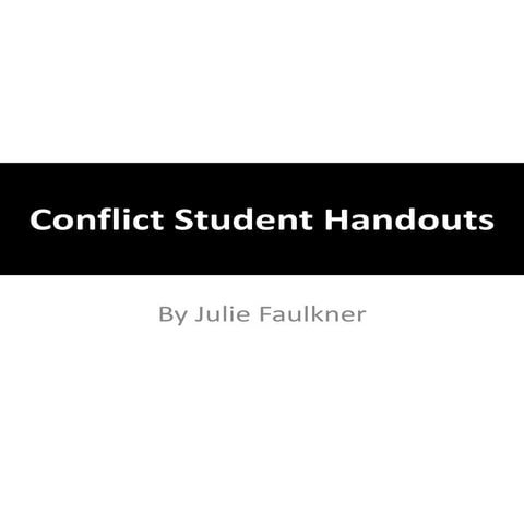 Conflict student handout | PDF