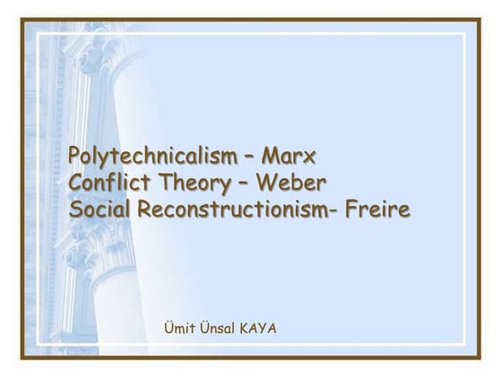 Theory of class conflict | PPTX | Business | Business and Finance