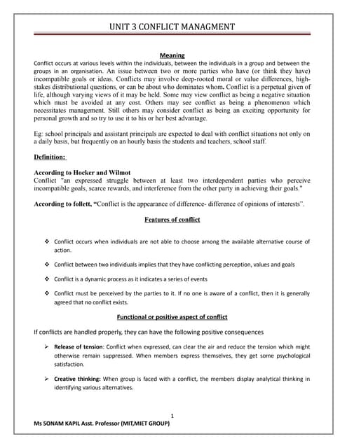 Human Values unit 1 | PDF