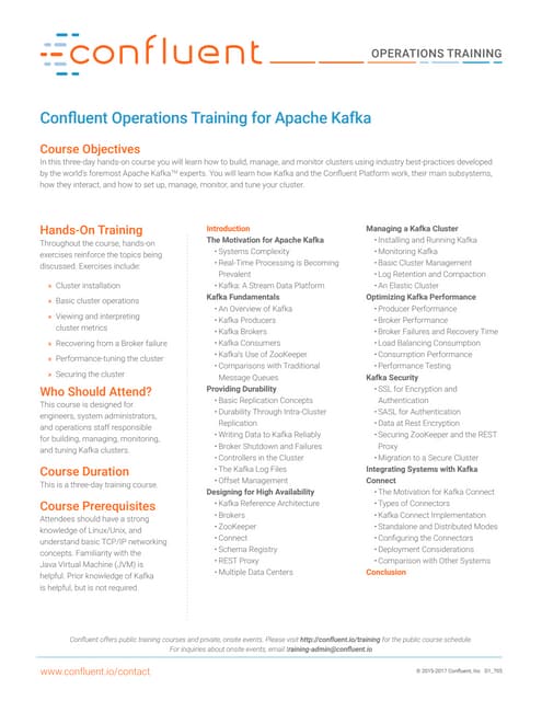 Confluent Operations Training For Apache Kafka Pdf Cloud Computing 0744