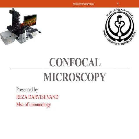 Confocal microscopy | PPTX