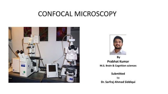 Confocal microscope | PPT