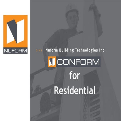 Conform for residential | PPT | Construction Industry | Industries