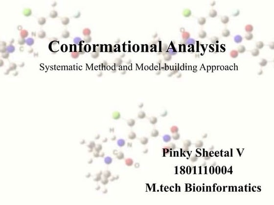Comfa Comfa Comparative Molecular Field Analysis Ppt