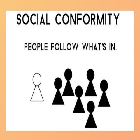 CONFORMITY_PPT_pptx social awareness society | PPTX
