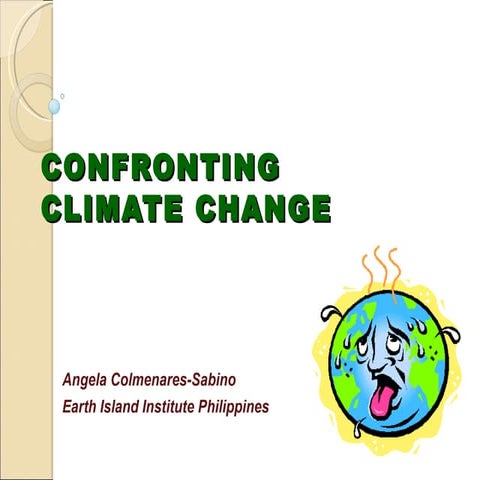 Confronting Climate Change Ppt