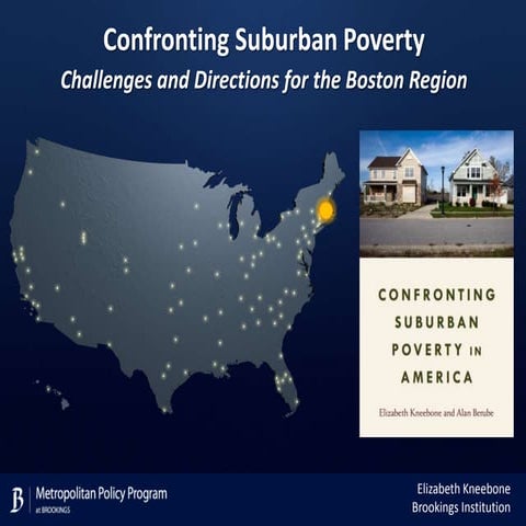 Confronting Suburban Poverty in America, Elizabeth Kneebone, Brookings ...
