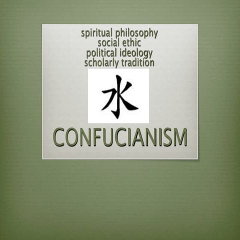 Confucianism