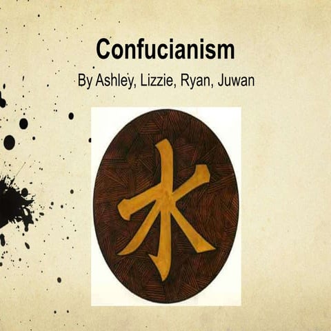 Confucianism | PPTX