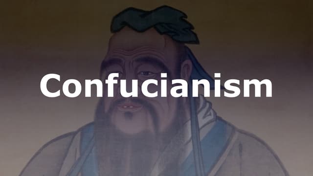 Confucianism | PPTX