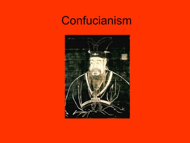 Understanding The Self: The Self in Confucian Thought | PPTX