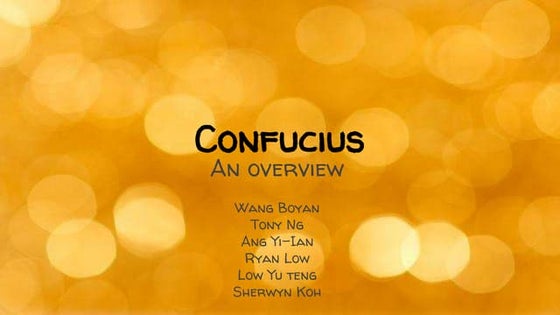 CONFUCIANISM | PDF