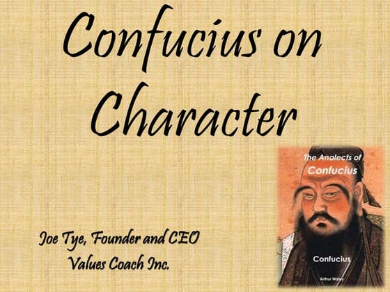 Confucius | PPT